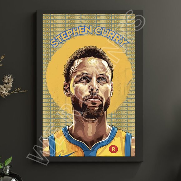 Art | Stephen Curry 11x17 Poster Warriors Legend Steph Curry | Poshmark